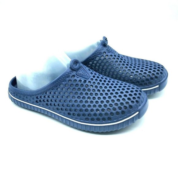 Unbranded | Shoes | Womens Water Shoes Slip On Rubber Mesh Clog Blue 7 ...